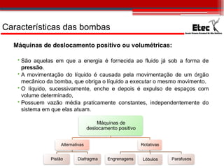 01-Bombas: classificação e características | PPTX