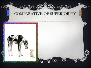 Aula de comparatives and superlatives | PPT