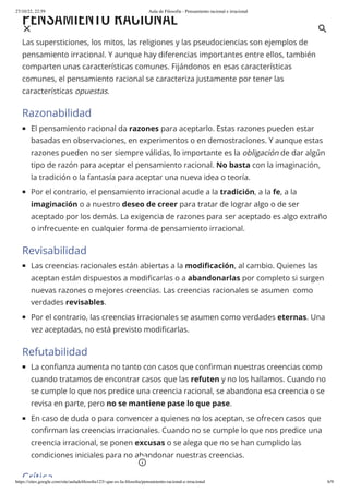 Aula de Filosofía - Pensamiento racional e irracional.pdf