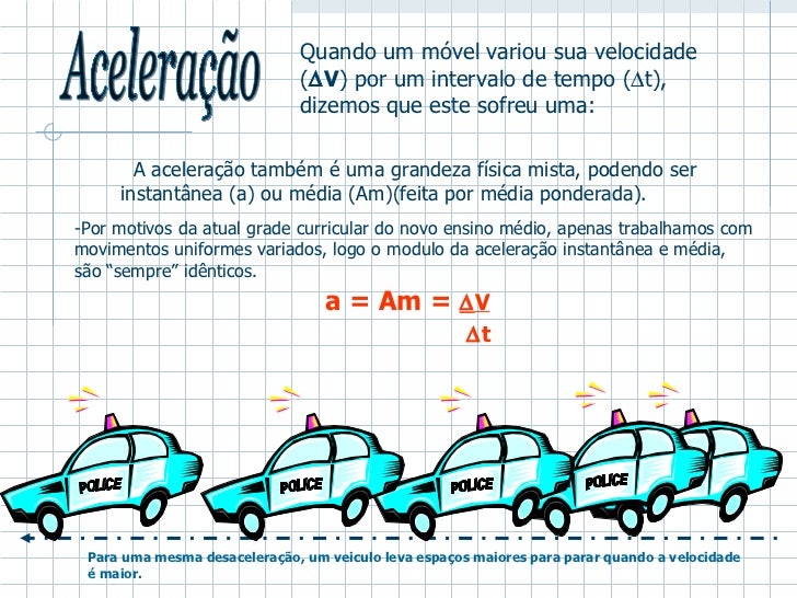 Aula de física movimento, repouso, velocidade média