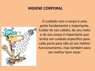 Aula de higiene pessoal | PPTX