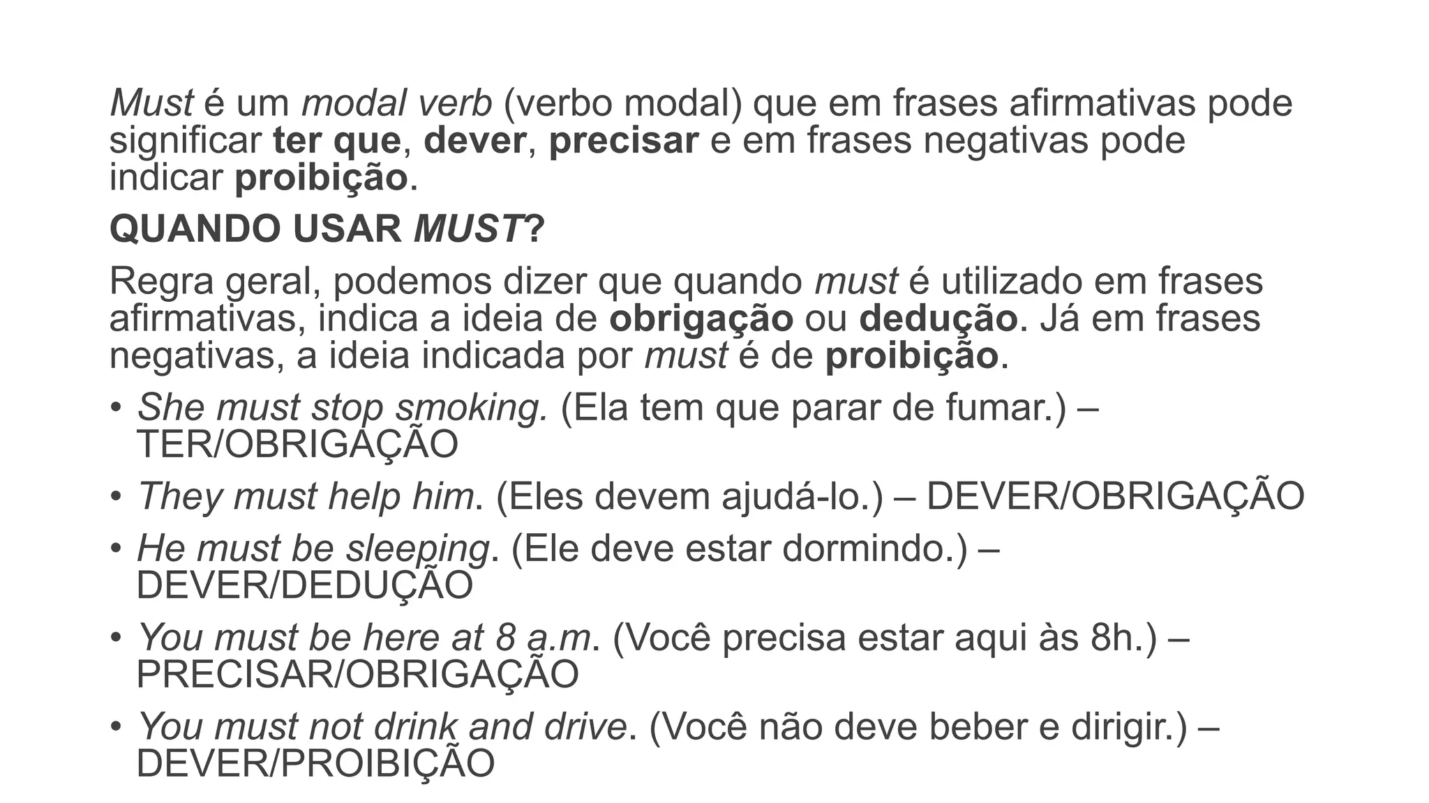 modal verbs in English, grammar in English. | PPTX