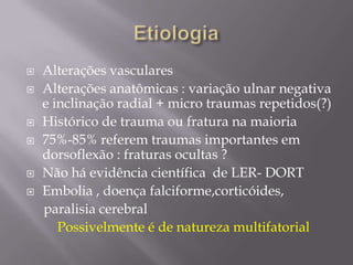 Aula doença de kienböck | PPTX