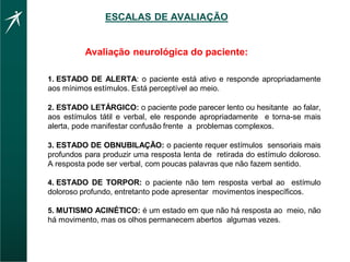 aula escalas.pdf - técnico de enfermagem | PDF
