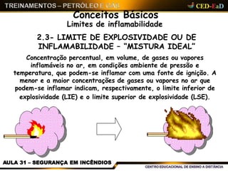 Aula extra segurança em incendios ll | PPTX