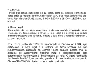 Aula geodésia correlação das coordenadas tempo hora data conversão de ...
