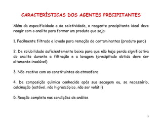 Aula gravimetria | PDF