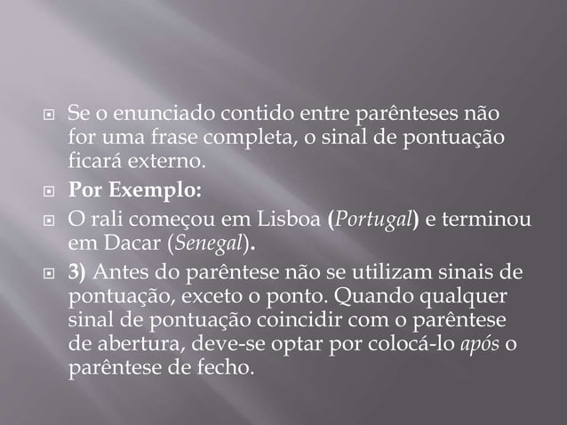 regras de pontuação | PPTX