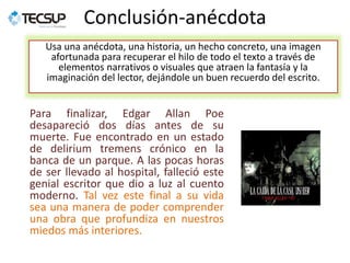 Párrafos de conclusión | PPTX