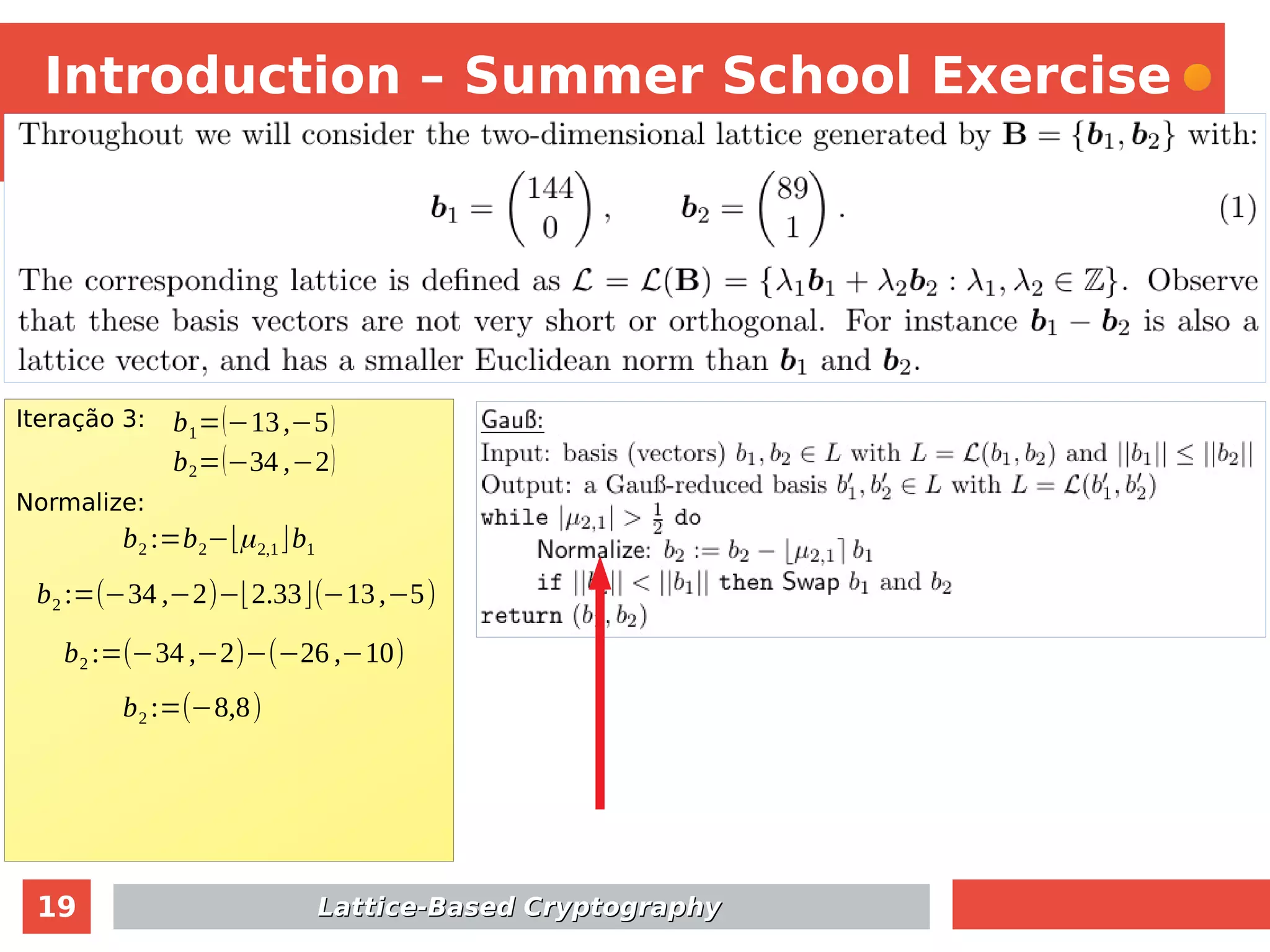 Introduction - Lattice-based Cryptography | PDF