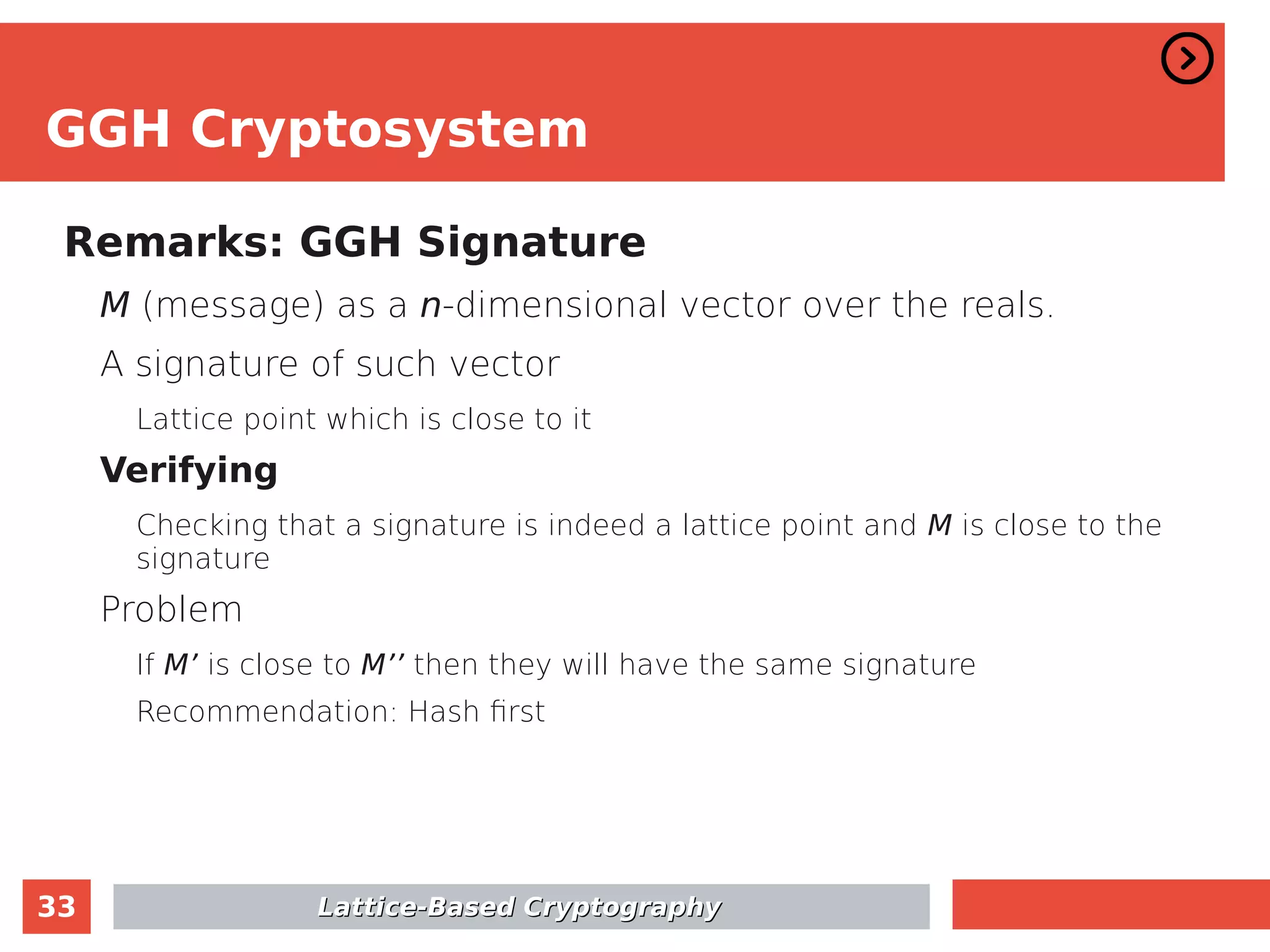 Introduction - Lattice-based Cryptography | PDF