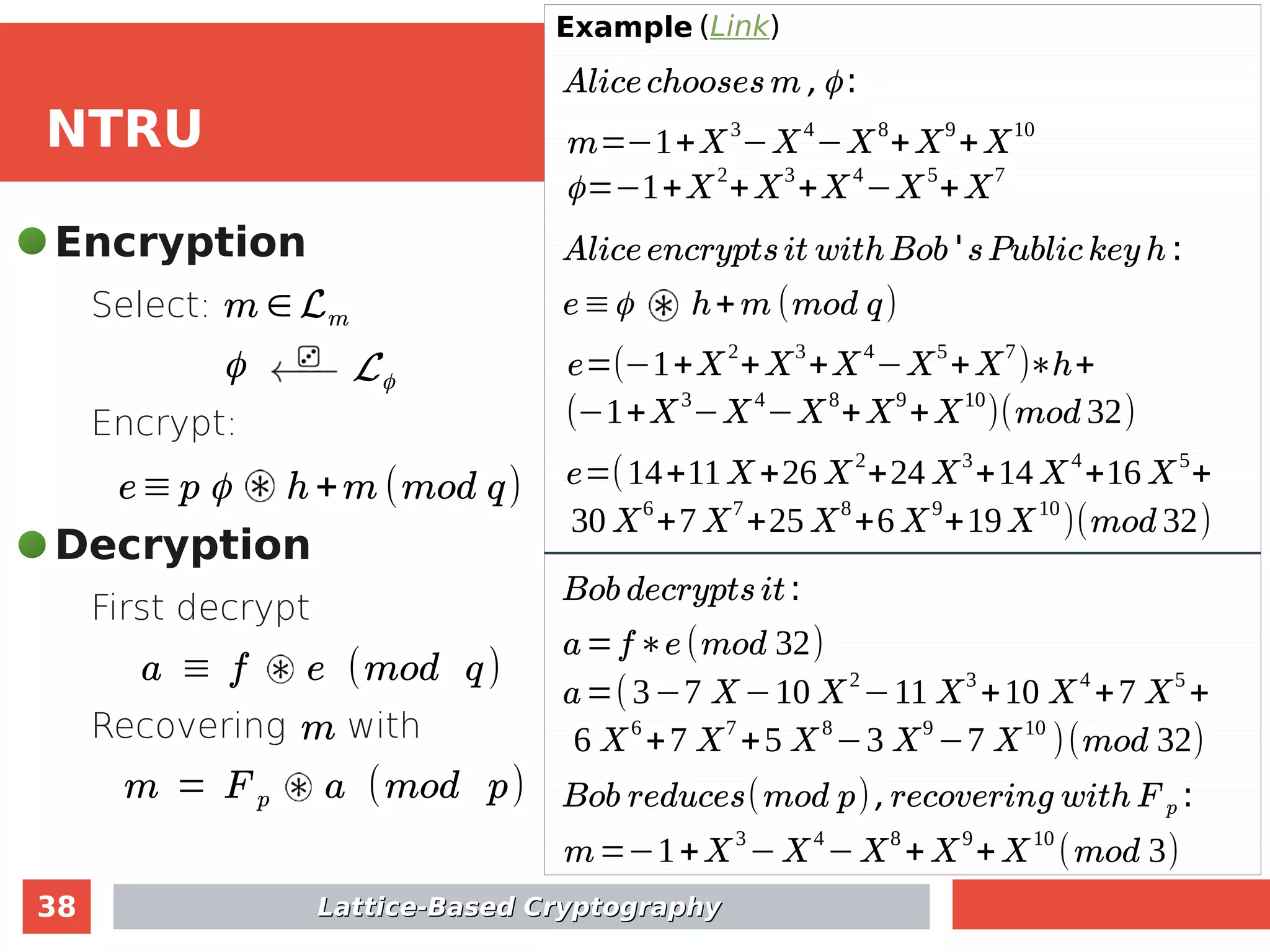 Introduction - Lattice-based Cryptography | PPT Introduction - Lattice-based Cryptography | PPT