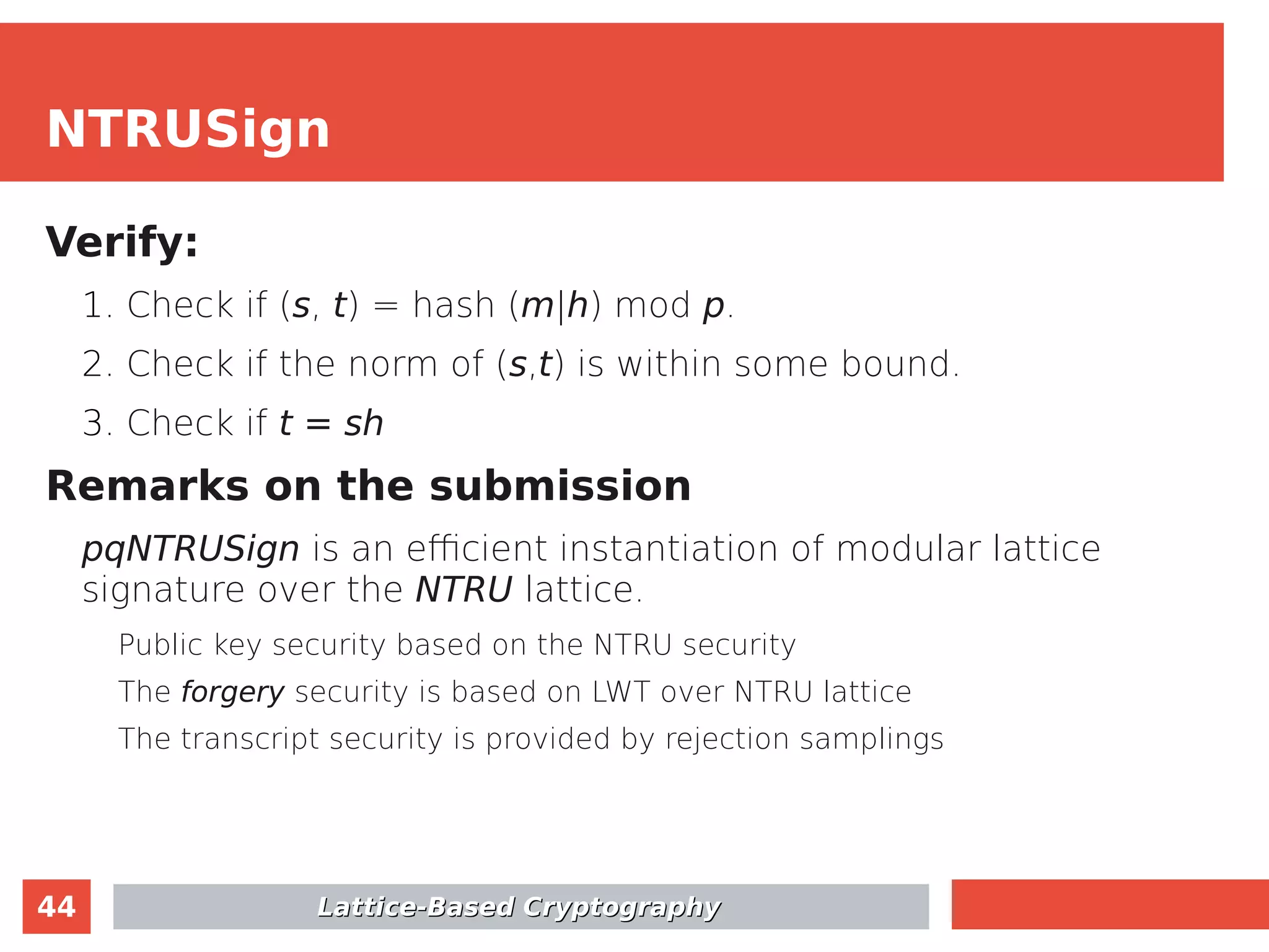 Introduction Lattice Based Cryptography Ppt