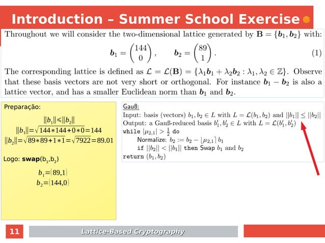Introduction - Lattice-based Cryptography | PDF | Physics | Science