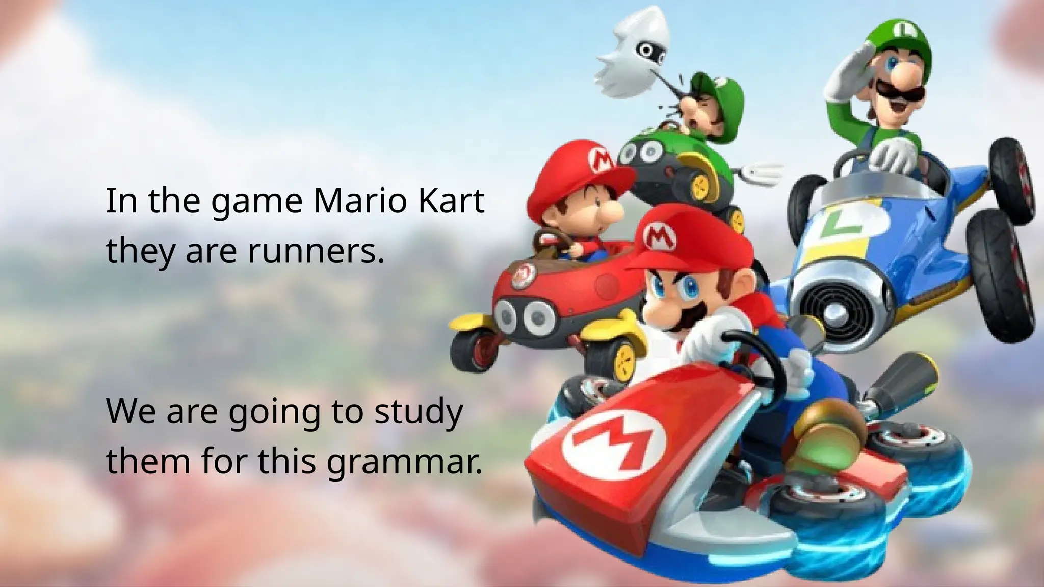 Comparative and Superlative with Mario Kart.pptx