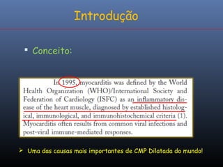 Aula miocardite tatiana caus | PPT