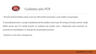 Aula de parada cardiorespiratoria e RCP para enfermagem | PPTX