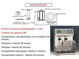 Aula Prática - Testes de controle de qualidade físico-químico de ...
