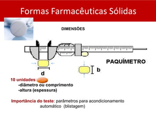 Aula Prática - Testes de controle de qualidade físico-químico de ...