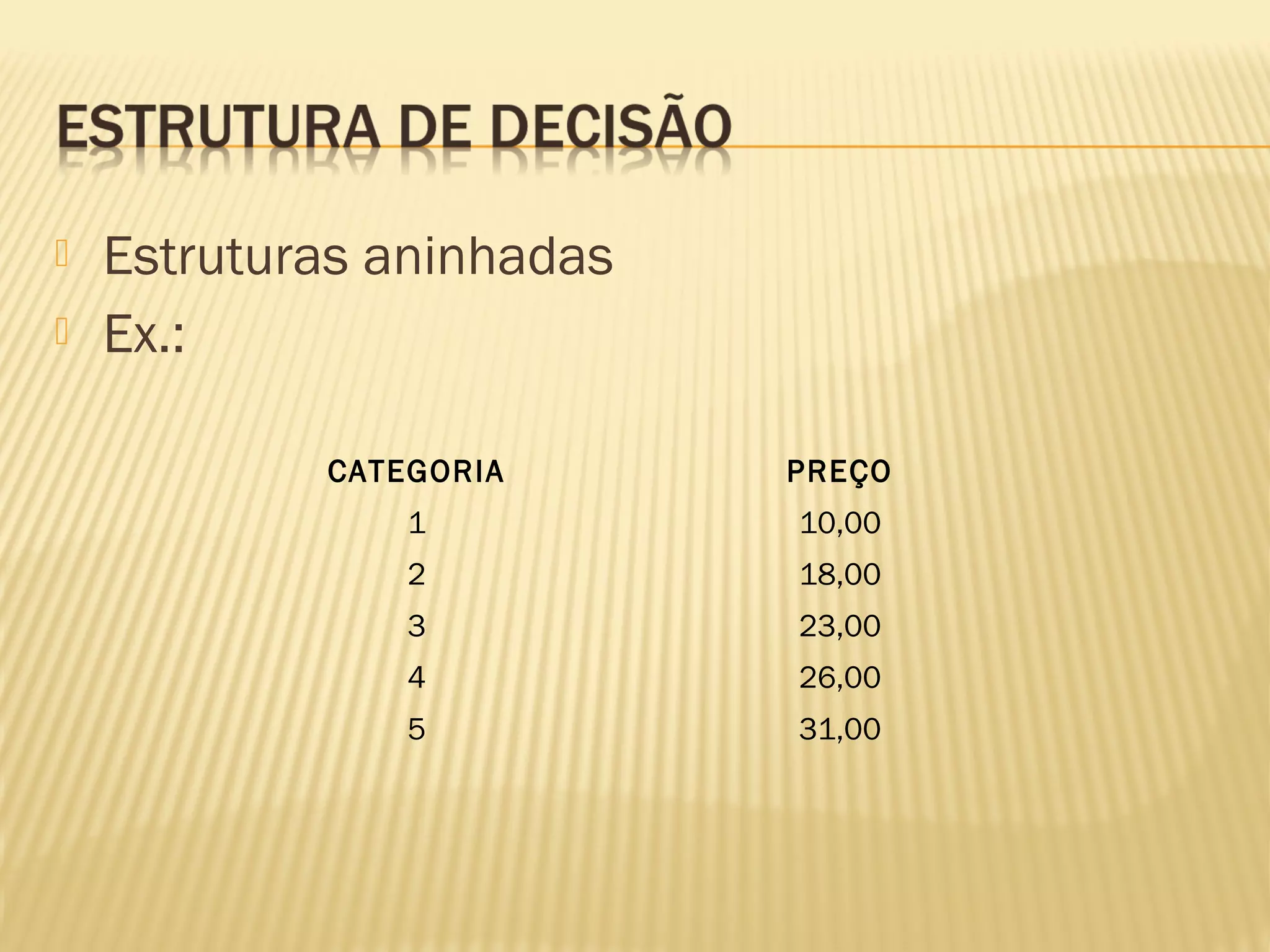 Python Estrutura De Decisão Ppt 