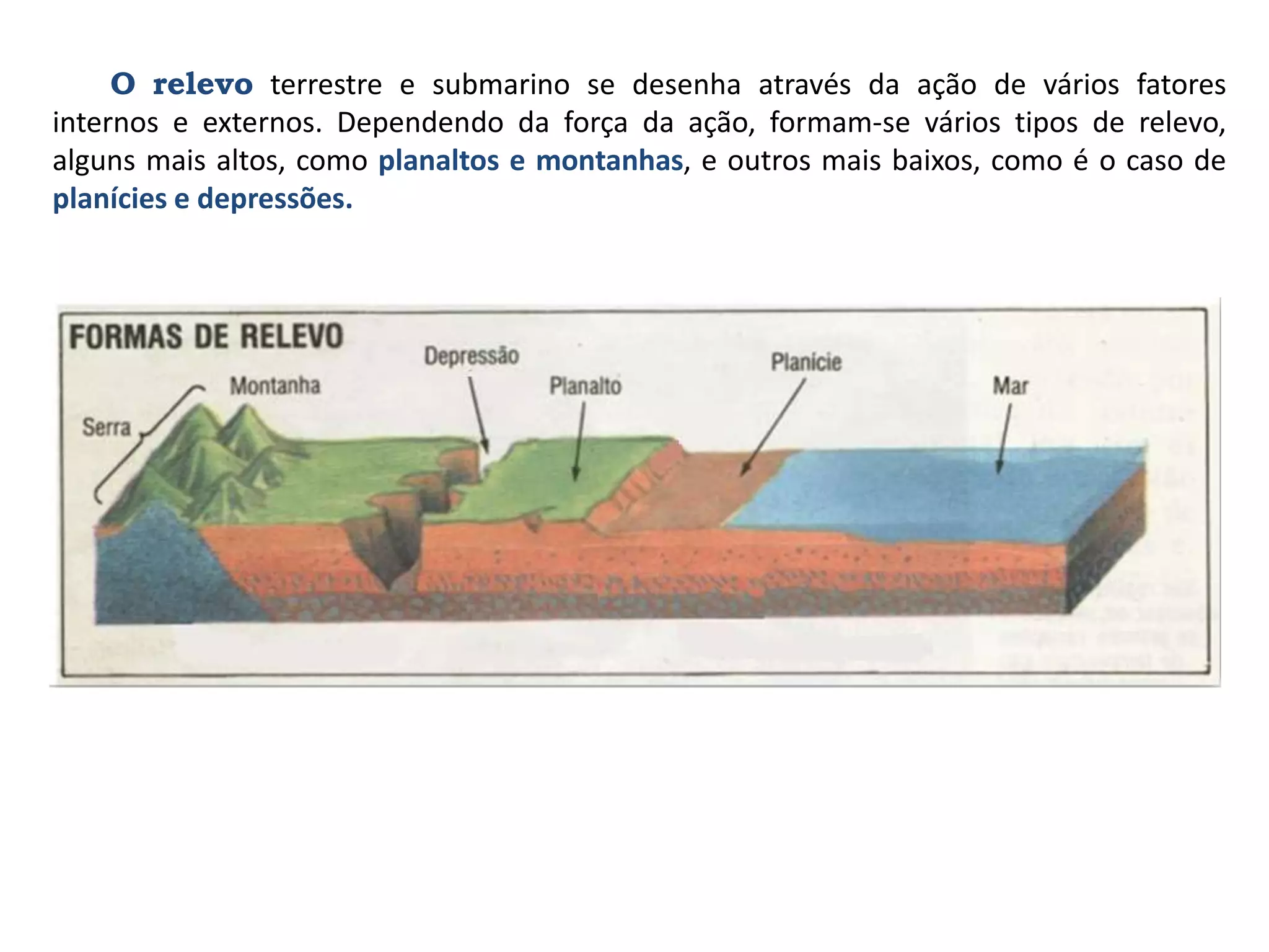 FORMAS DE RELEVO | PPTX