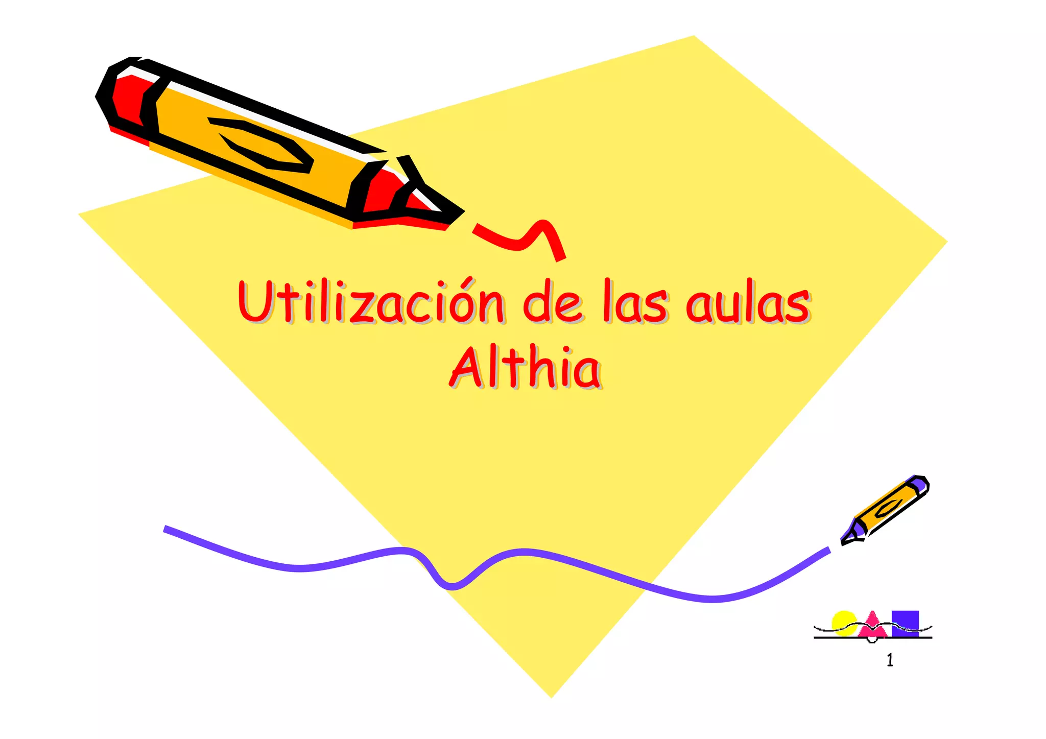 Aulas althia 09-10 | PPT