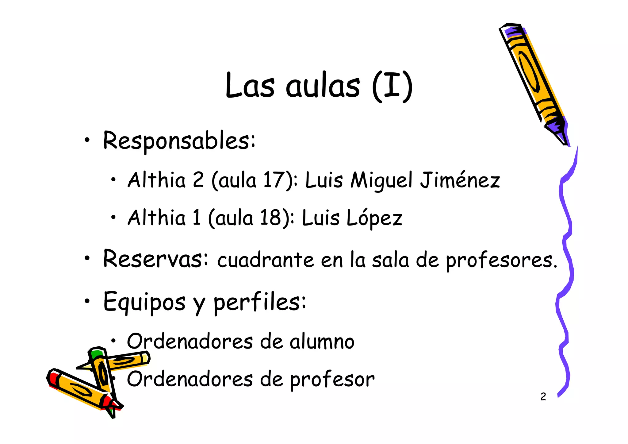 Aulas althia 09-10 | PPT