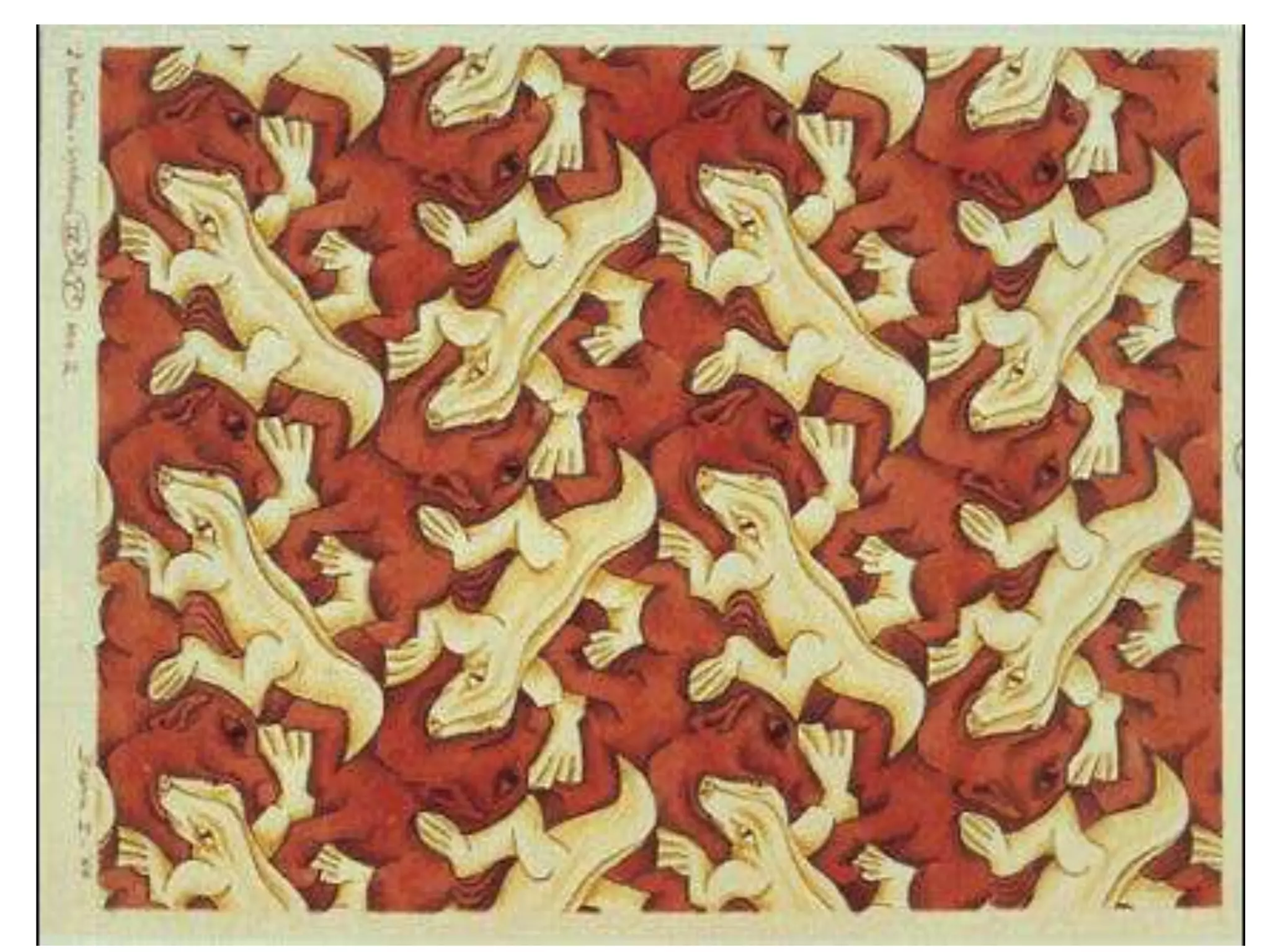 Aula simetria com escher | PPTX