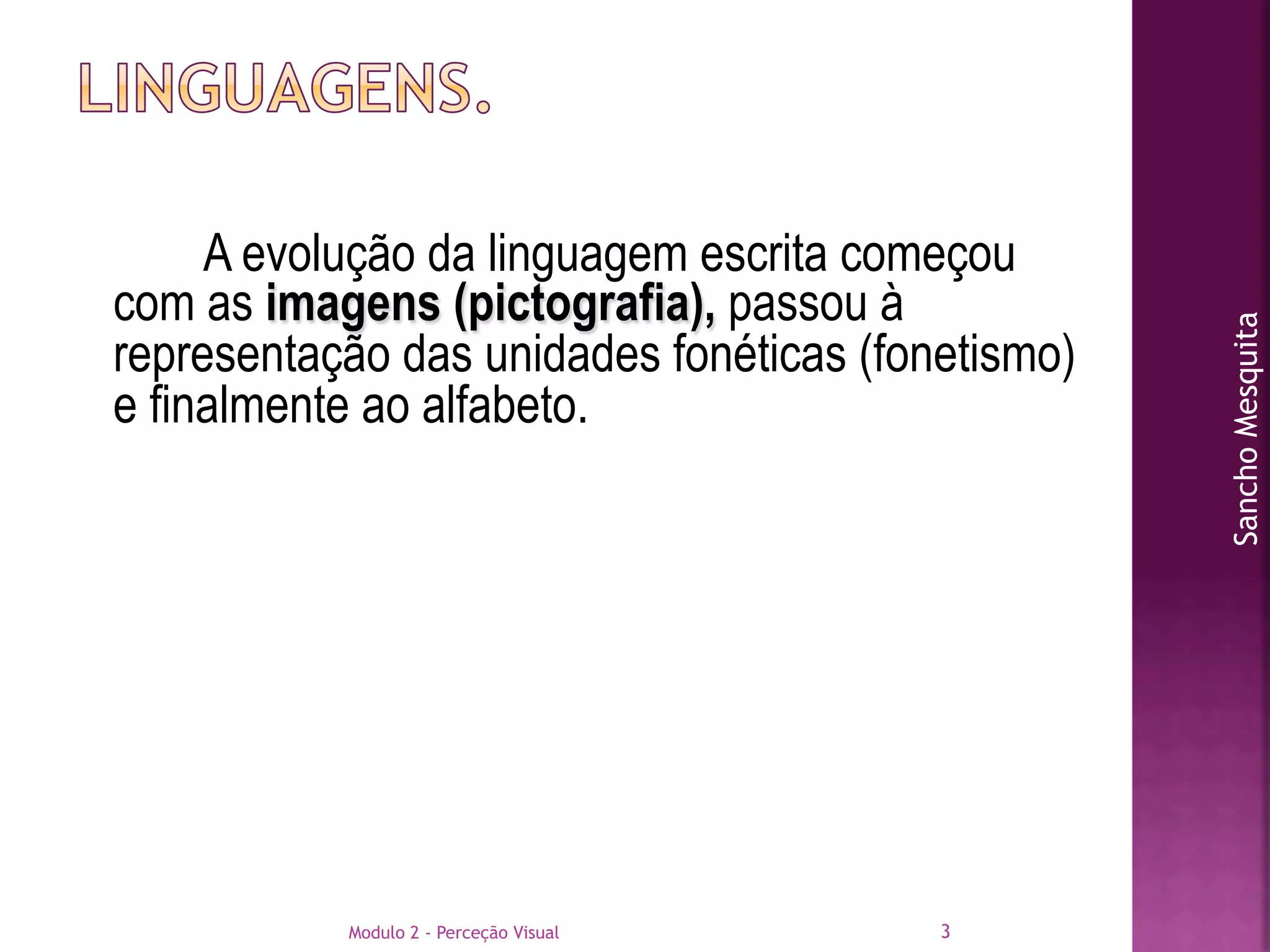 Alfabeto Visual_Introdução ap Alfabeto Visual | PPT