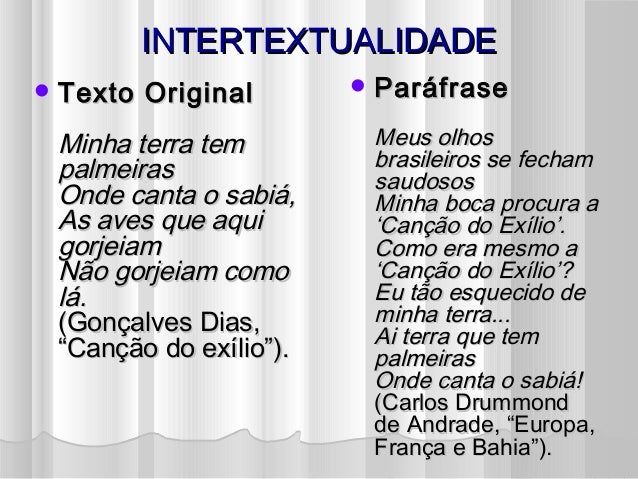 Aprenda o que é intertextualidade