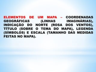 Aula sobre mapa | PPTX