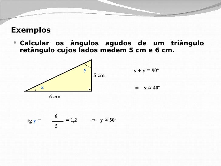 Aula sobre triângulos