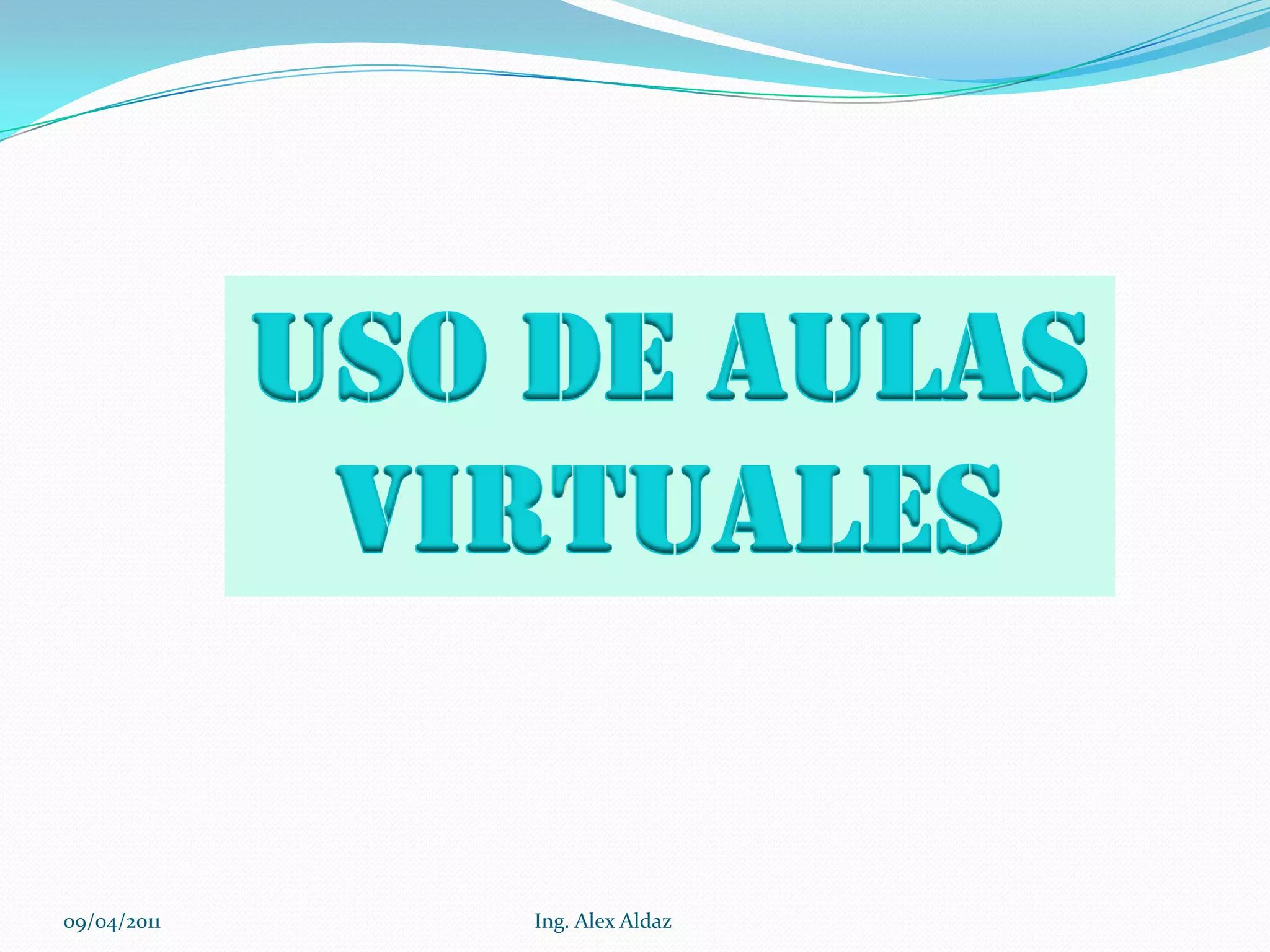 Aulas virtuales | PPTX