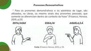Aspectos linguisticos e gramaticais da libras | PDF