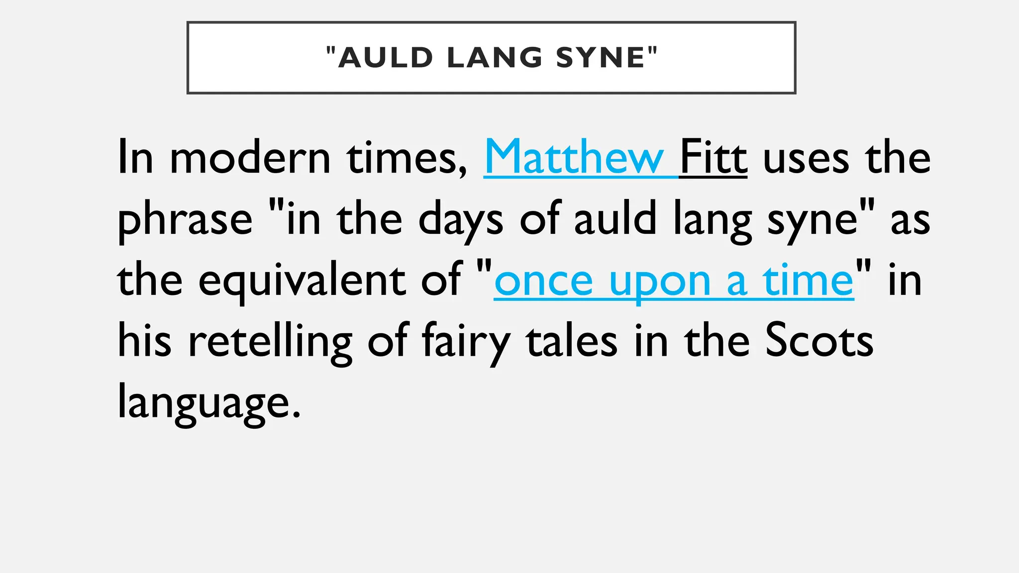 Auld Lang Syne English 9 2nd Quarter Lesson 1 | PPTX