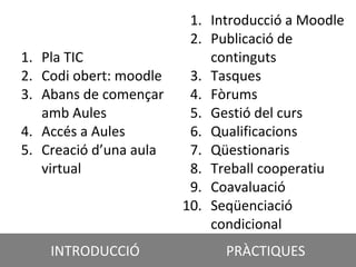 AULES - Entorn virtual d'aprenentatge corporatiu | PDF