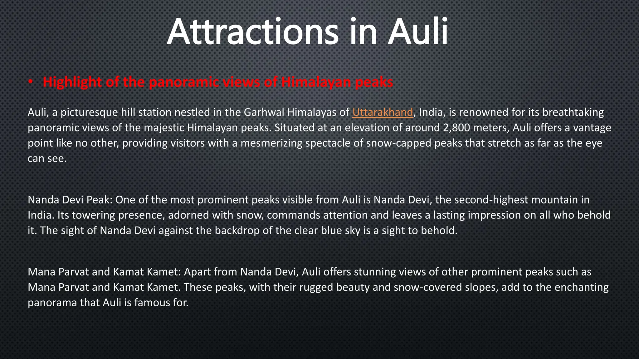 Auli - The Skiing Paradise Uttarakhand.pptx