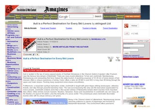 Auli is a perfect destination for every skii lovers | PPT