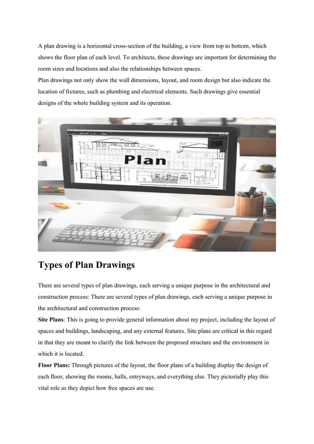 A Ultimate Guide to Plans, Sections, and Elevations Drawing | PDF ...