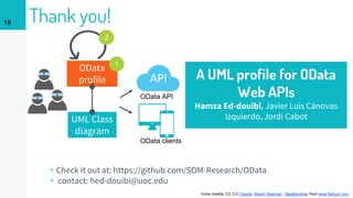 A UML profile for OData Web APIs | PPTX