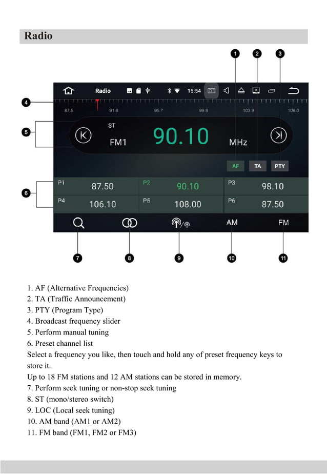 Aumume android9 car Radio manual | PDF | Auto Safety | Automotive