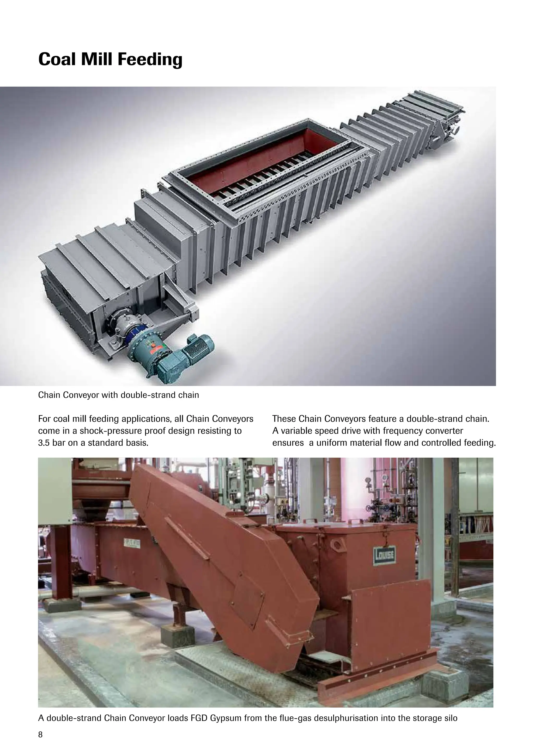 AUMUND Chain Conveyors in cement factory | PDF
