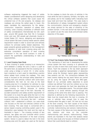 A unified approach for uml based safety oriented level crossing using ...
