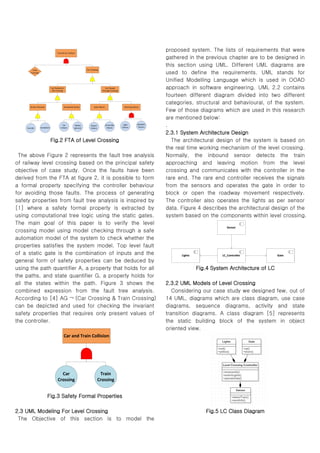 A unified approach for uml based safety oriented level crossing using fta and model checking | PDF