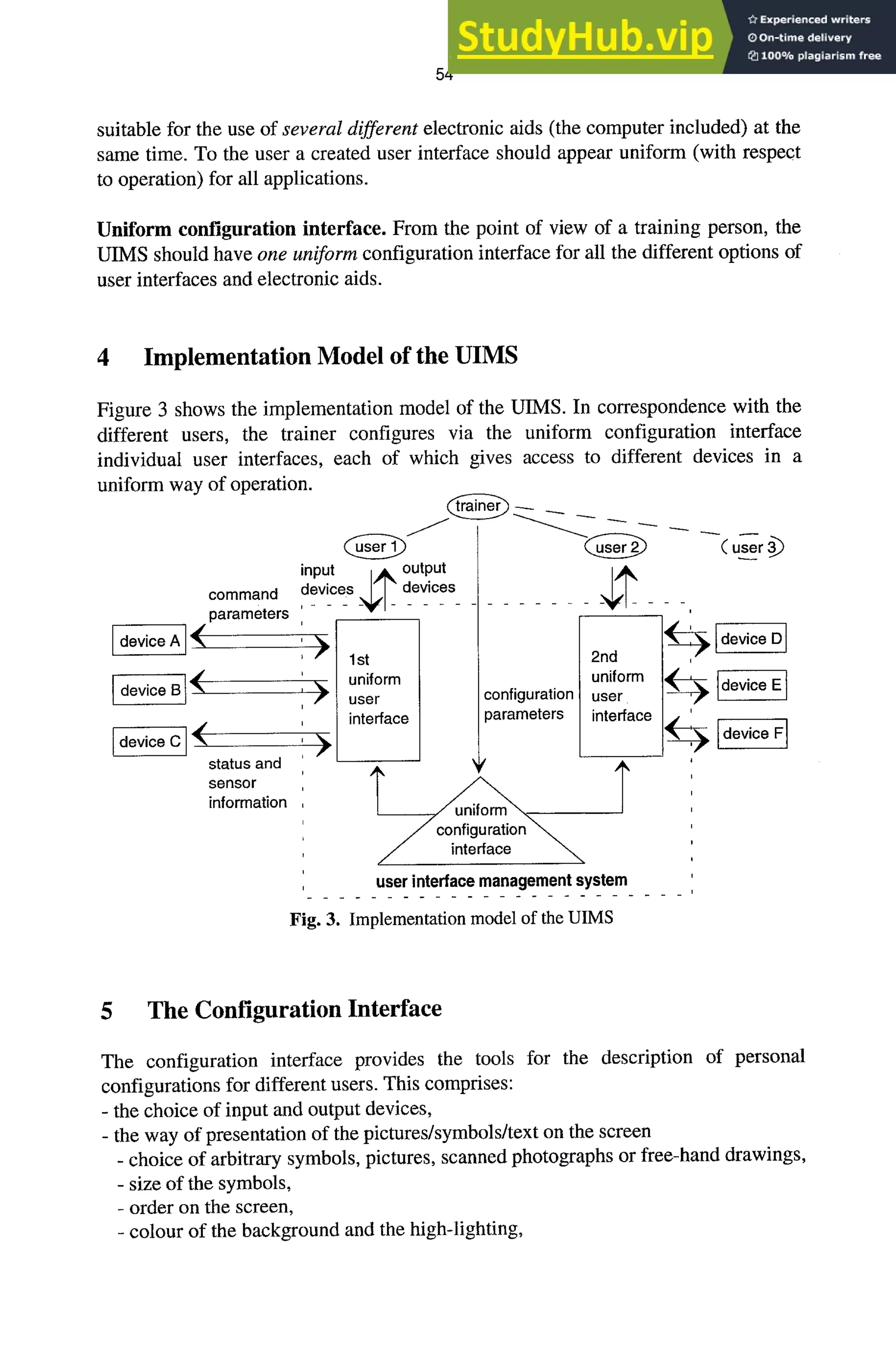 A Uniform Control Interface For Various Electronic Aids | PDF