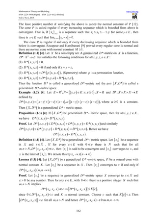 A unique common fixed point theorems in generalized d | PDF