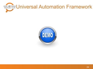A Universal Automation Framework based on BDD Cucumber and Ruby on ...