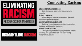 The presentation topic on The history of racism | PDF