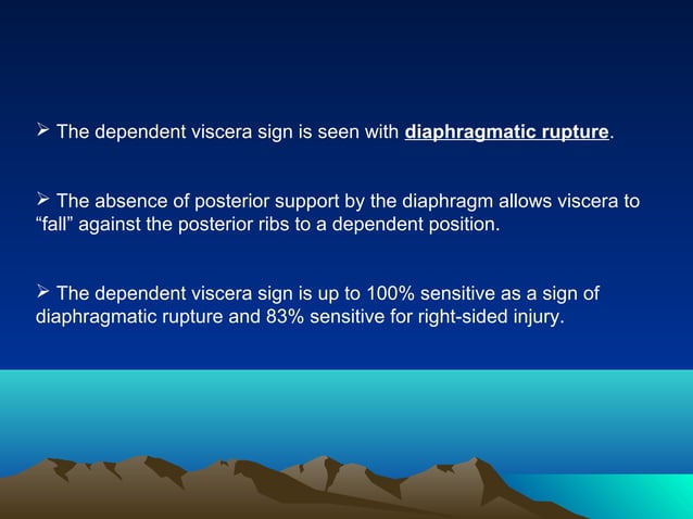 Radiology signs | PPT