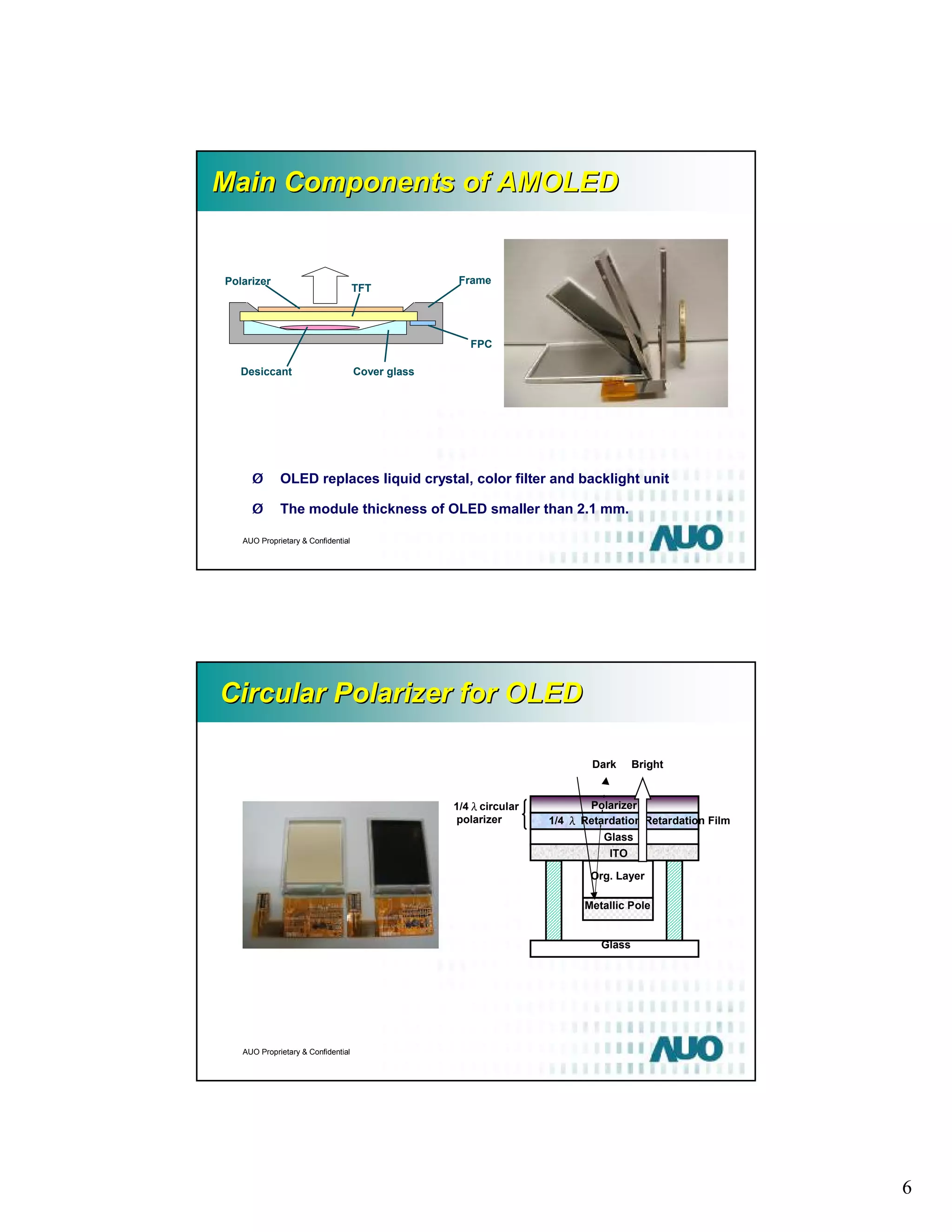 Auo Oled Manufacturing | PDF